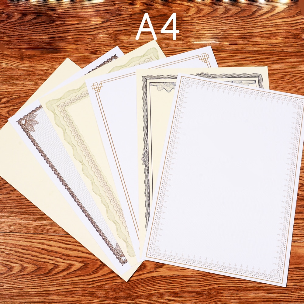 20 Sheets Per Bag A4 Thick Blank Printable Retro P... – Grandado