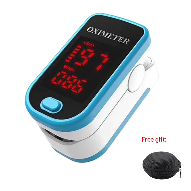 Portable Finger Pulse Oximeter Blood Oxygen Satura... – Grandado