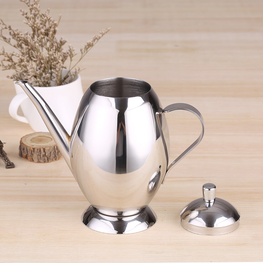 500ml bra rostfritt stål äggformad olja burk sojas... – Grandado