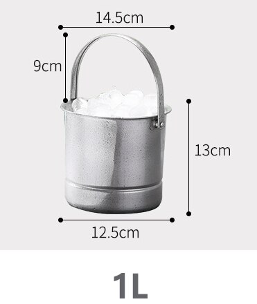 1L/3L/5L/7L Stainless Steel ice Bucket Champagne B... – Grandado