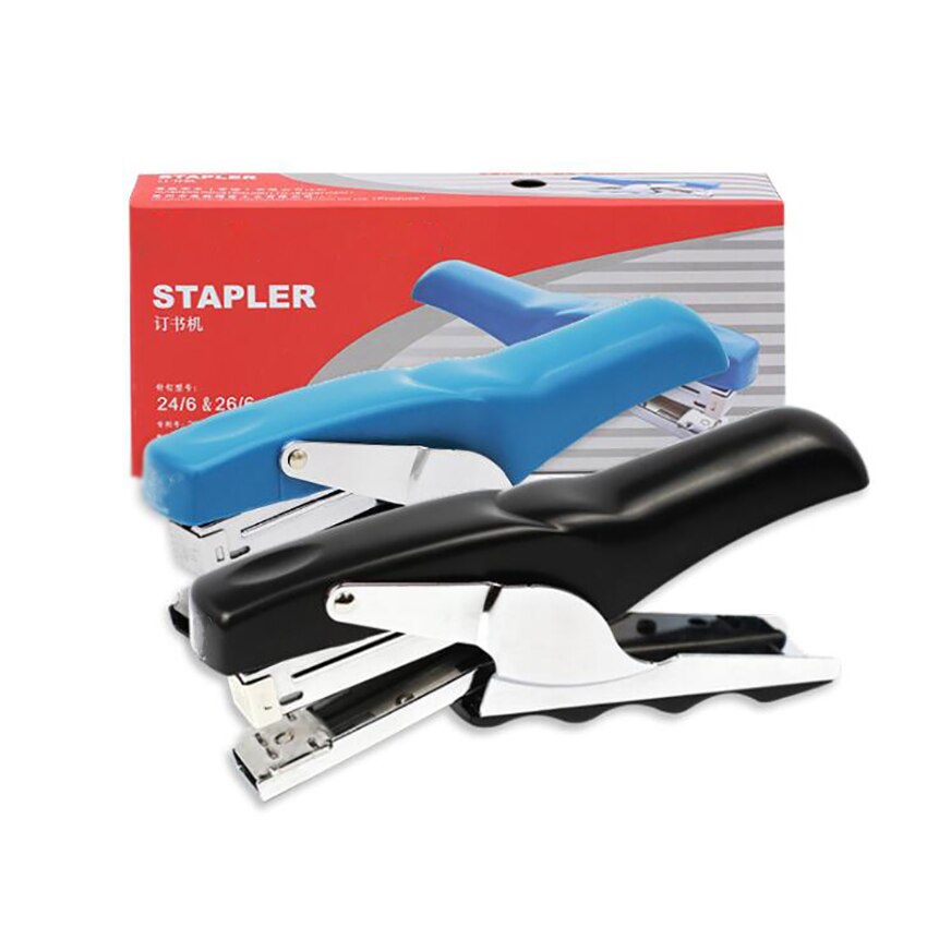 Desktop Stapler, 20 Sheet Capacity, Handheld Labor... – Grandado