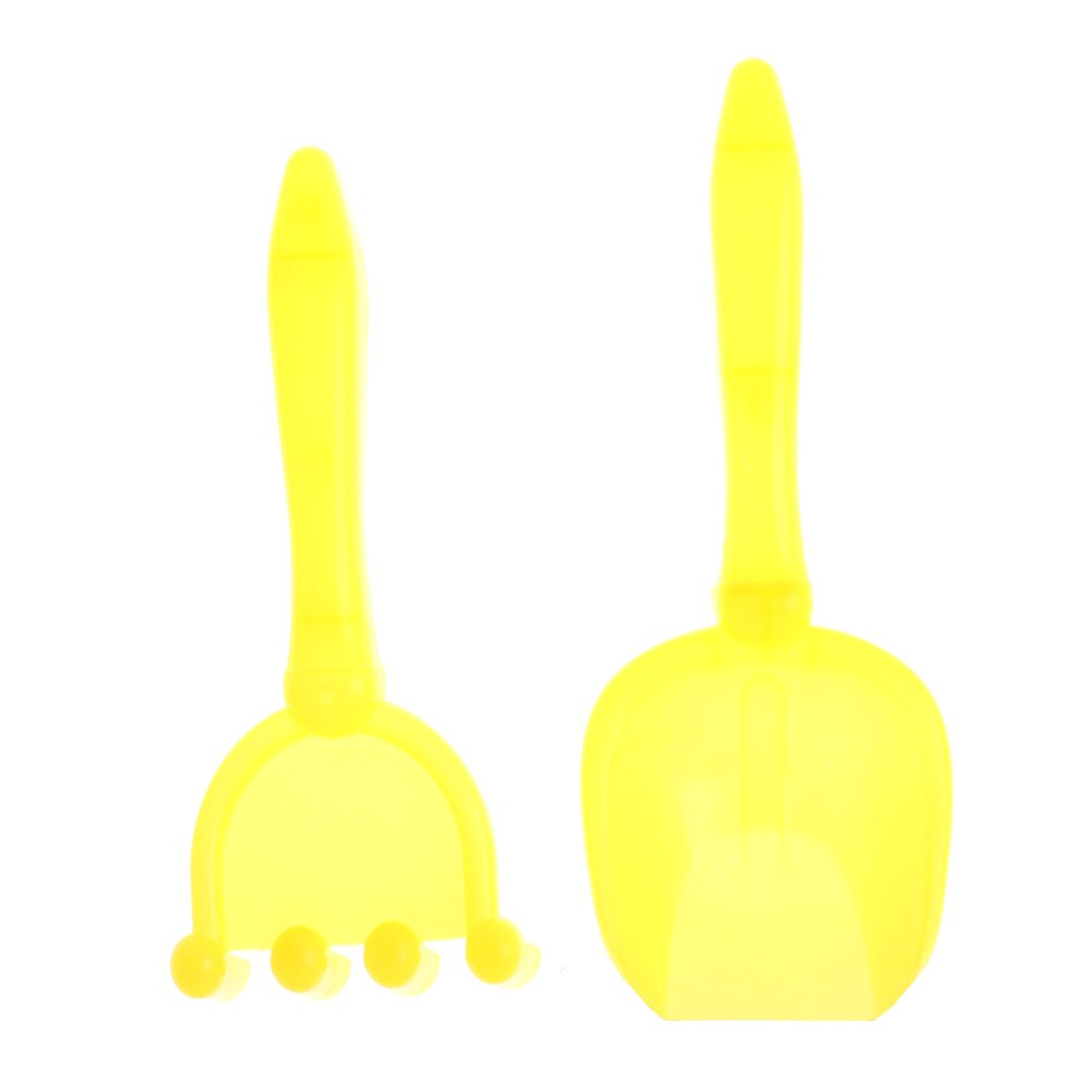 2Pcs Sandbeach Kids Beach Castle Spade Shovel Rake... – Grandado