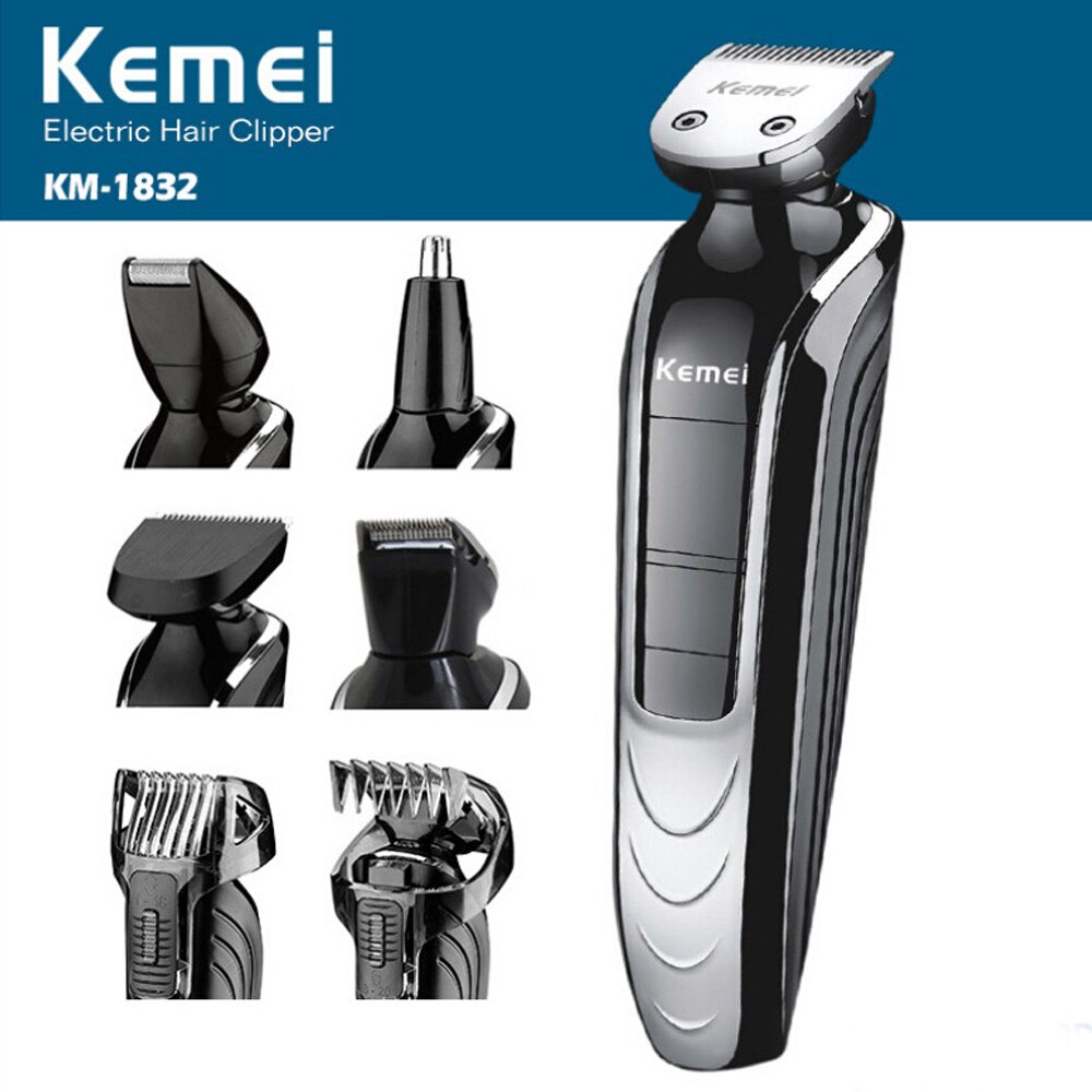 KM-1832 5 in 1 Hair Trimmer Rechargeable Electric ... – Vicedeal