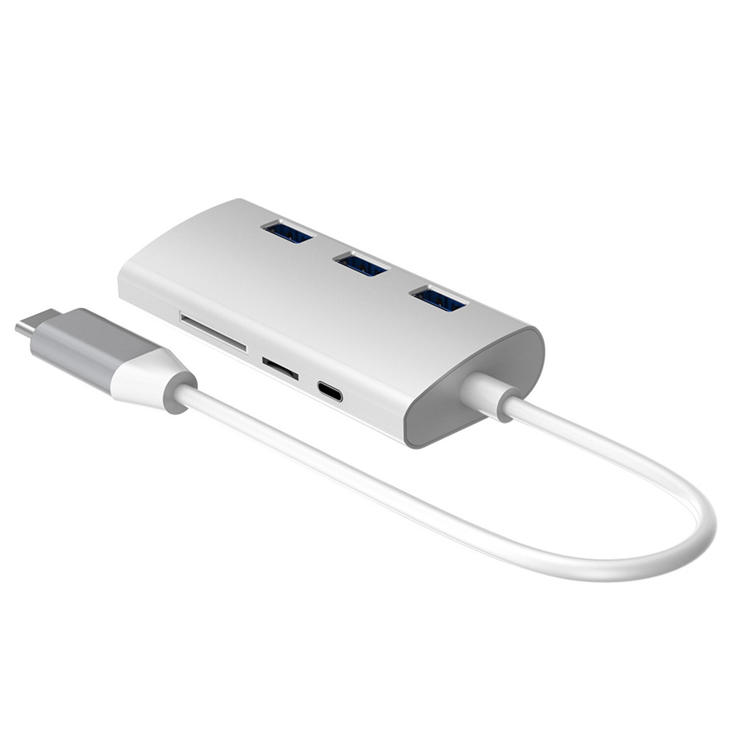 Type-C To Hub (3 Port Usb3.0) + Hdmi 4K + Rj45 Gig... – Vicedeal