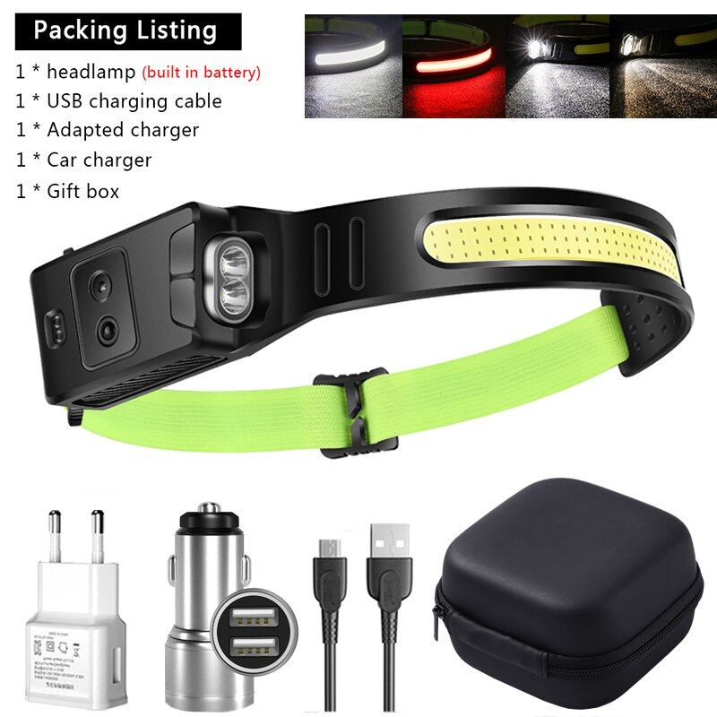 2022 -sensor pannlampa cob led-strålkastare 1200 m... – Vicedeal