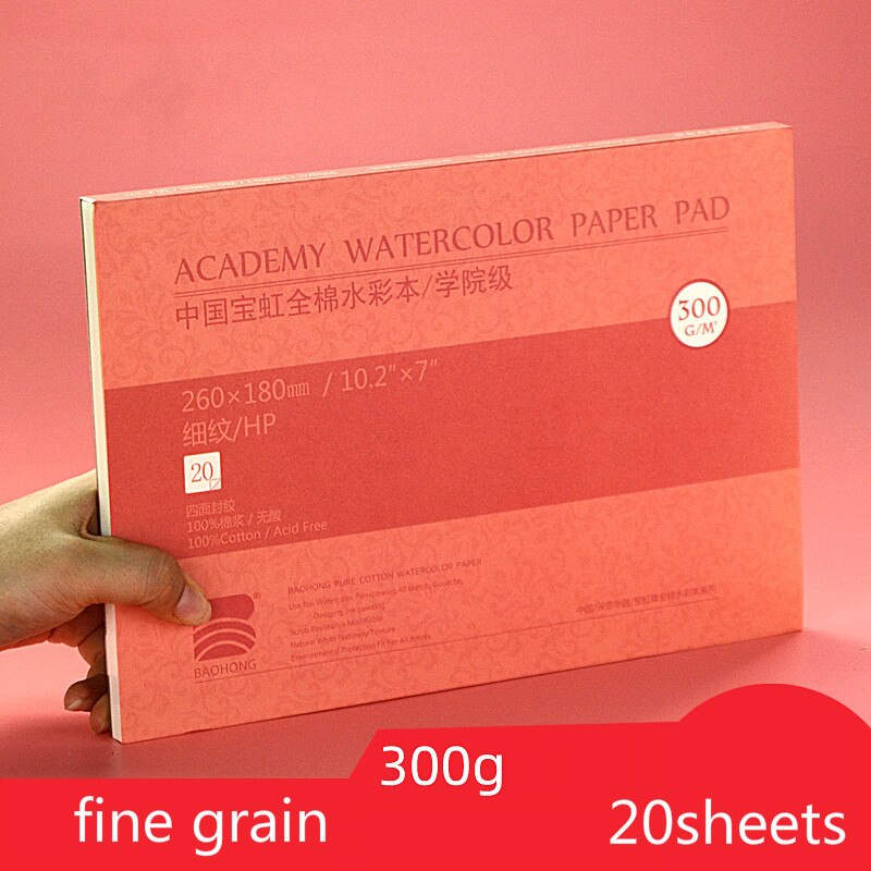 Watercolor Paper Cotton Watercolor Books Thicken H... – Grandado