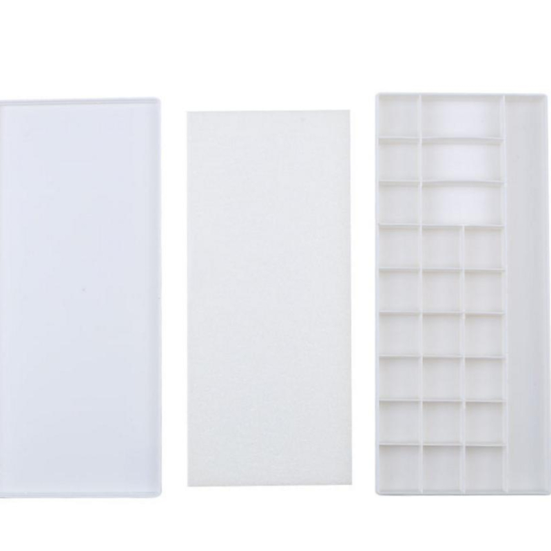 High flip-type color palette Hard-covered plastic ... – Vicedeal