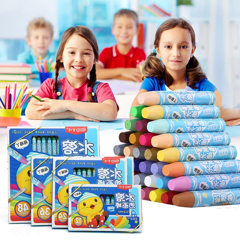 12/18/36/48 Colors/box Colorful Non-toxic Washable... – Vicedeal