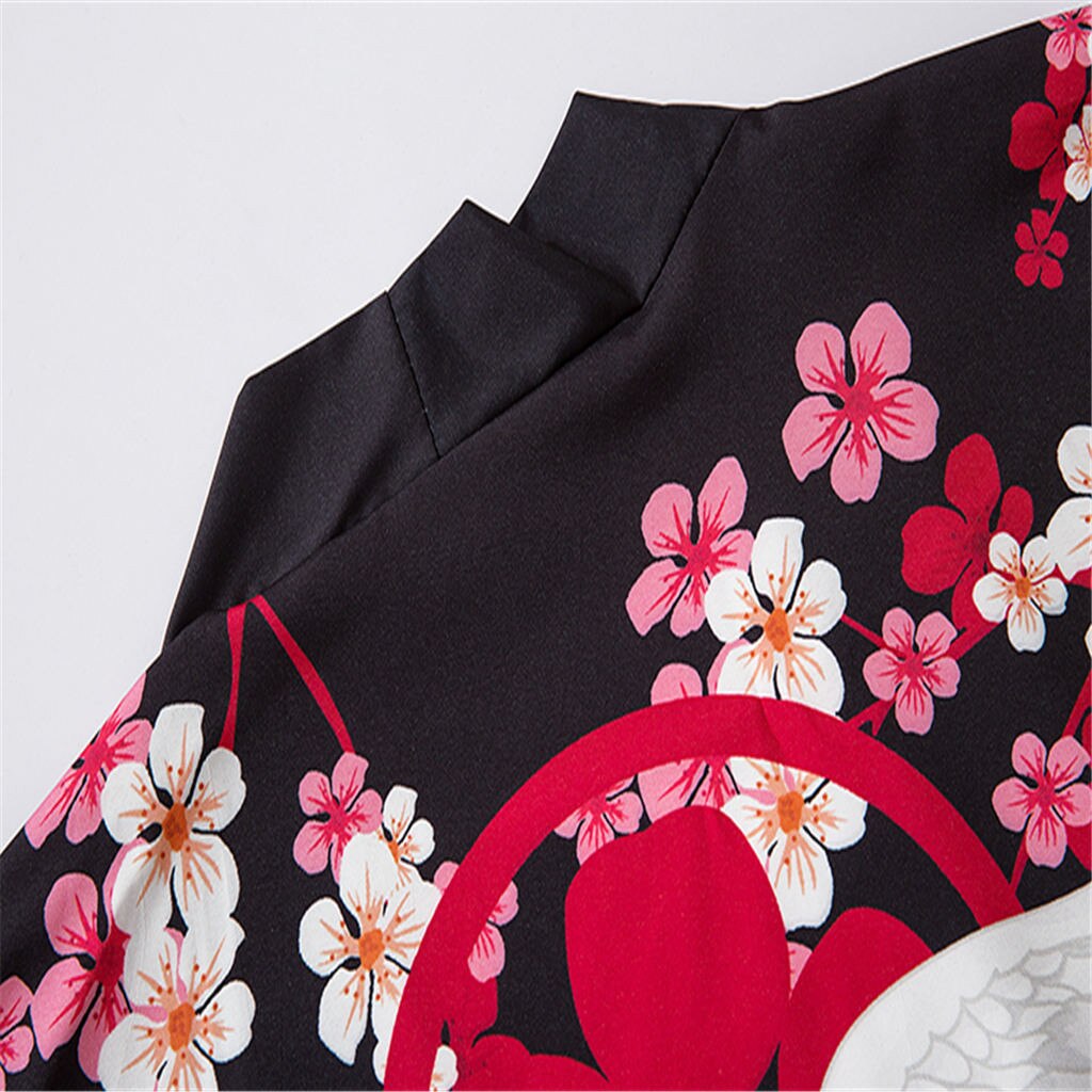 Summer Harajuku Japanese Sleeves Kimono Mens And W... – Grandado