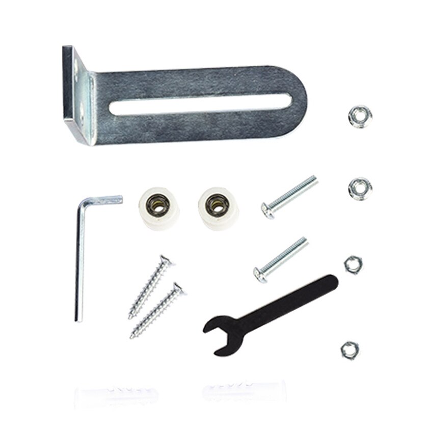 1 Set Steel Dual Wheel Bearing Pulley Kit, Adjusta... – Grandado