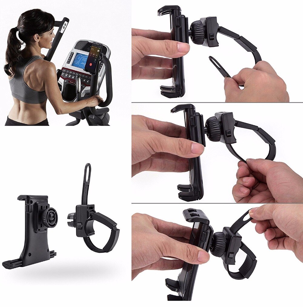 bike handle Tablet holder Flexible Buckle Mount Gy... – Grandado