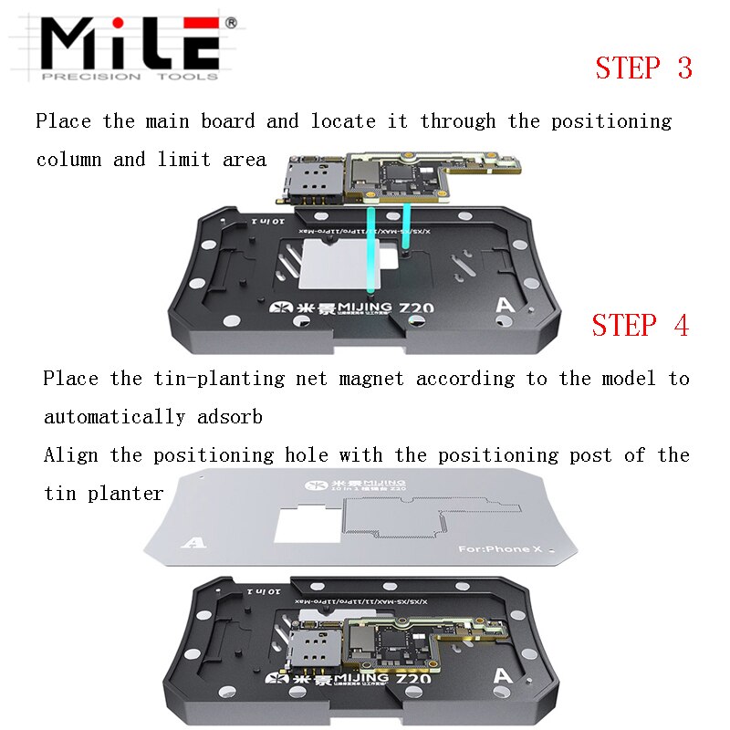 Mijing z20 10 i 1 midtlaget reballing plattform t... – Grandado