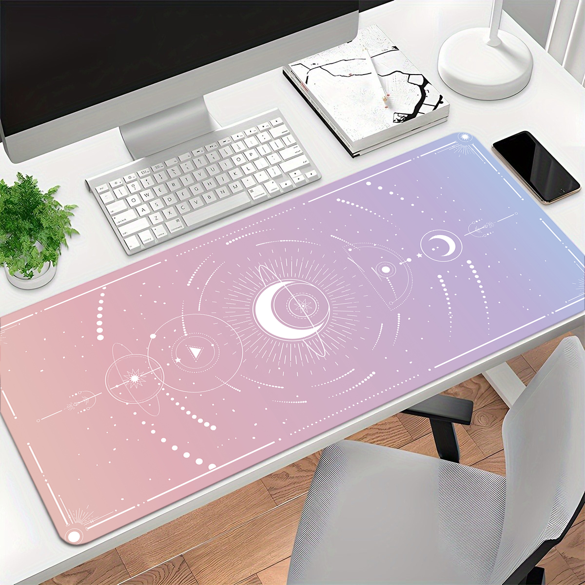 Large Moon Art Anime Mouse Pad XXL 90x40cm Compute... – Grandado