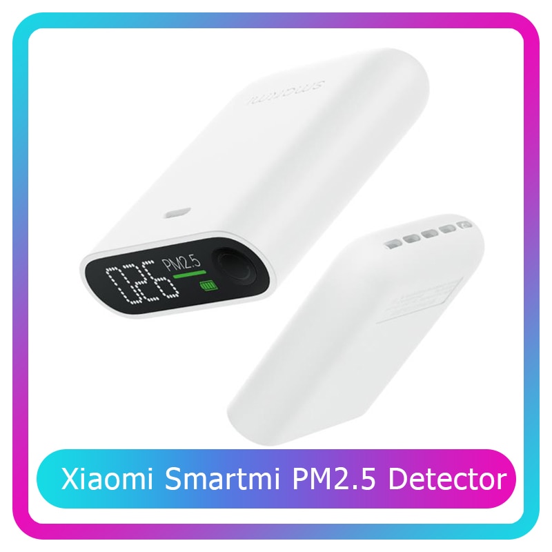 Smartmi PM2.5 Air Detector Portable PM 2.5 Mini Se... – Grandado