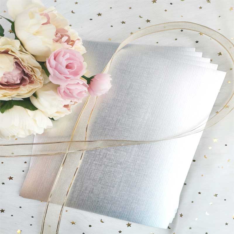 Metallic With Texture Card Silver Cardstock Paper ... – Grandado