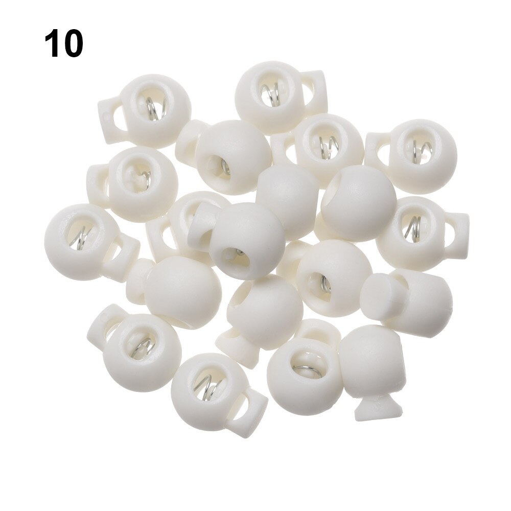 20Pcs Multi-Kleuren 6Mm Gat Plastic Stopper Cord L... – Grandado