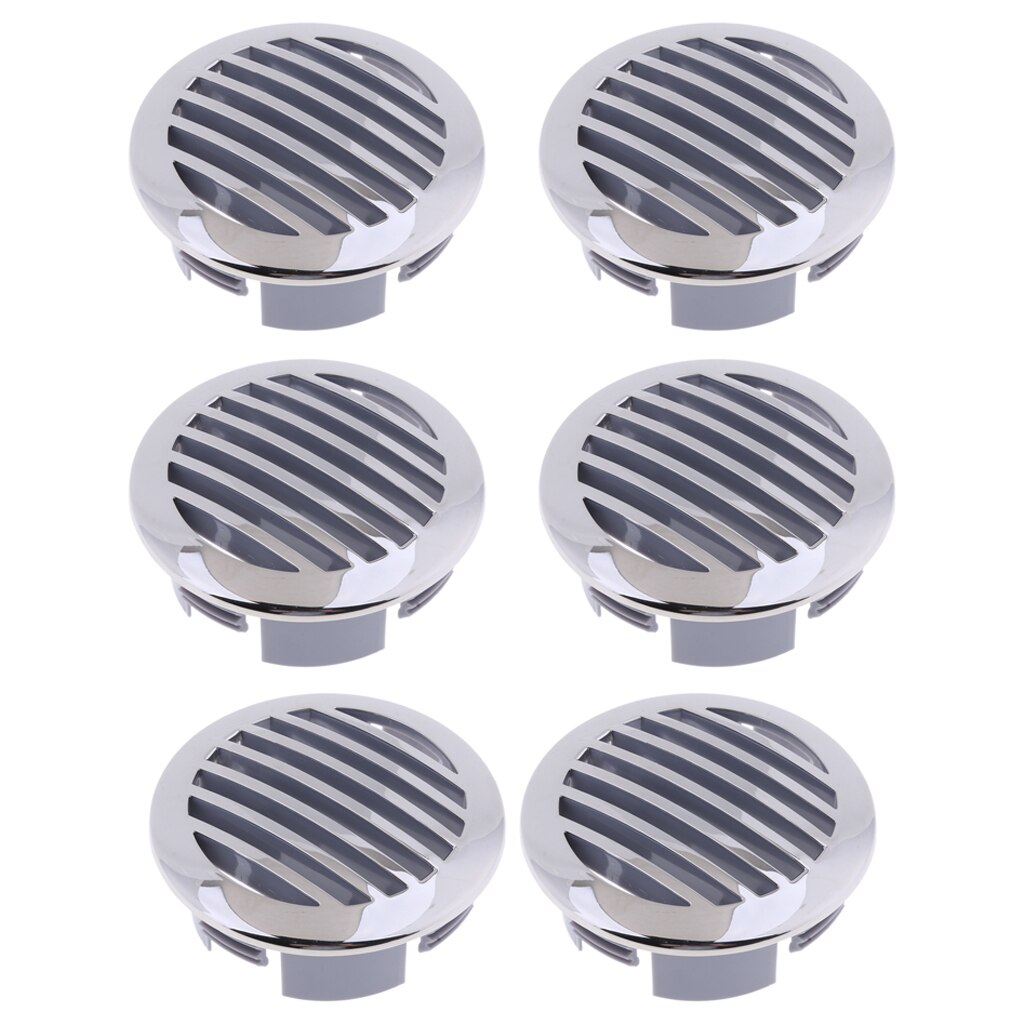 6Pcs Round Louvered Vent 3 inch 76mm - Marine Boat... – Grandado