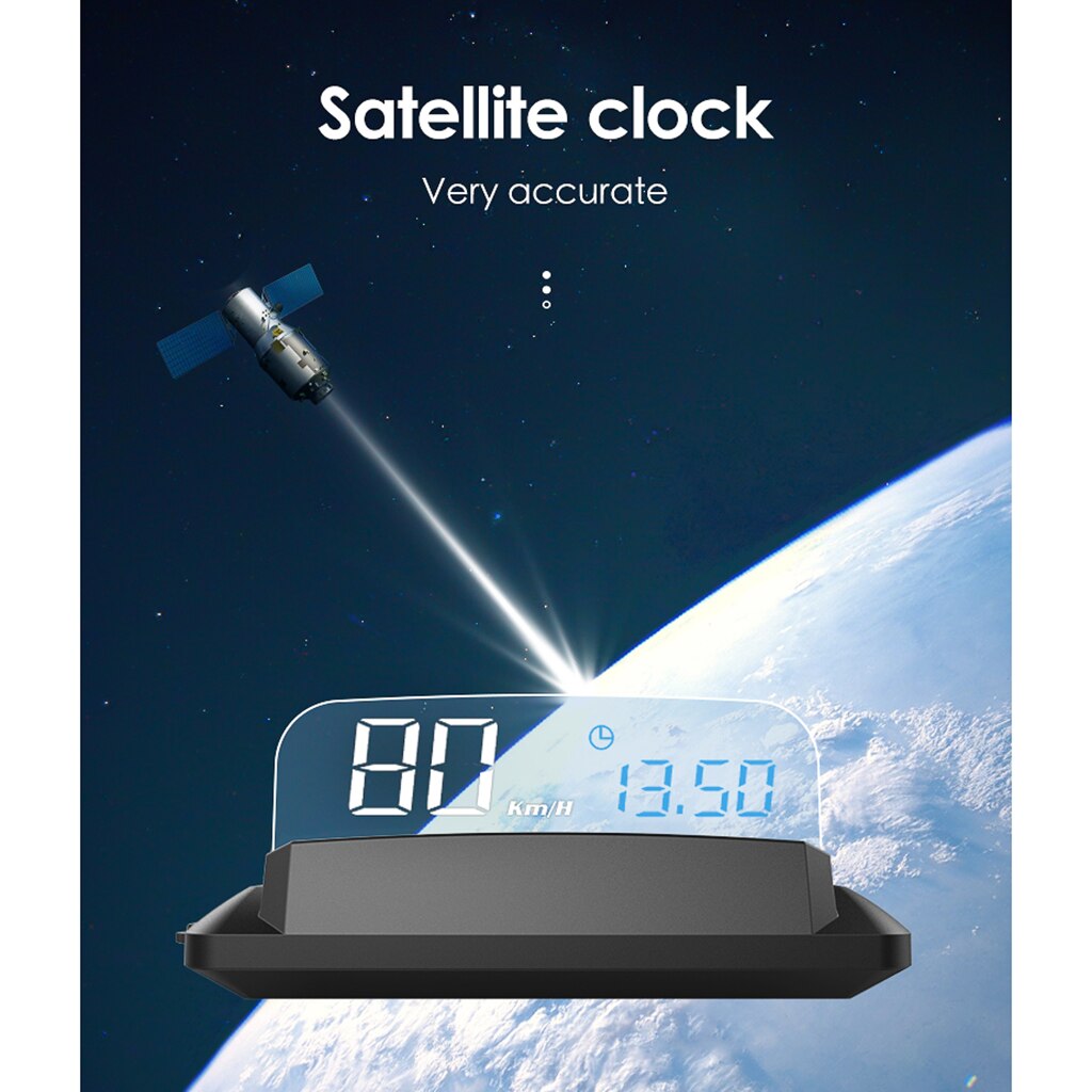 Digital 5in Car Head UP Display GPS USB Interface ... – Vicedeal