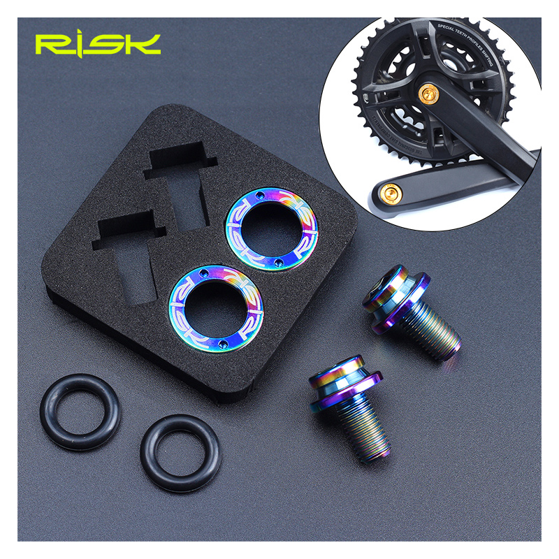 2 sets RISK M8*15mm Square Hole Titanium MTB Bike ... – Vicedeal