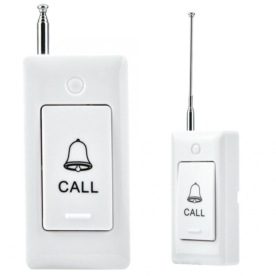 Mini Wireless Alert Call Help White Button Guest C... – Grandado