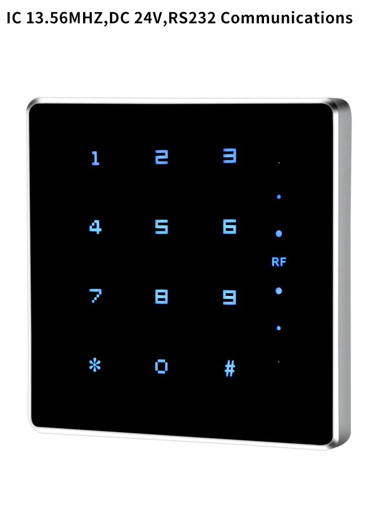 125khz, 13.56mhz Ultra-thin Metal Password/Swipe R... – Grandado