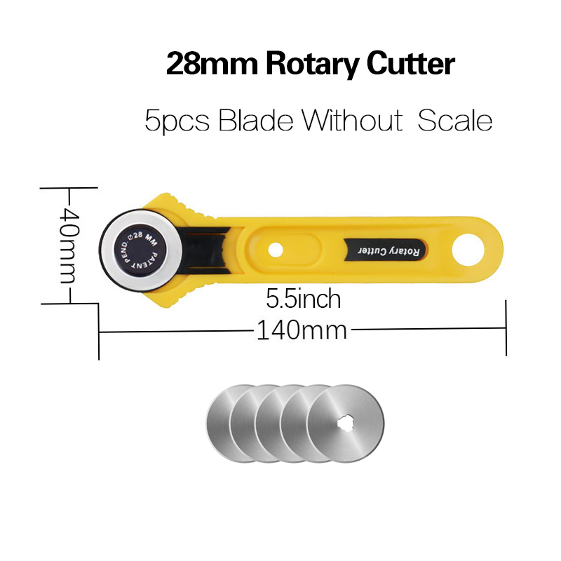 LeatherCraft 28mm 45mm Rotary Cutter Leather Fabri... – Grandado