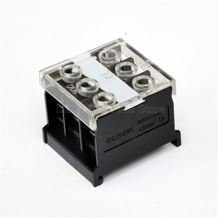 Terminal Block IN-12BK (20A 2P) IN-400K(370A 1P)60... – Vicedeal