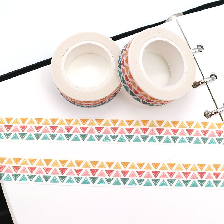 1 PCS Color Geometric Pattern Washi Tape DIY Maski... – Grandado