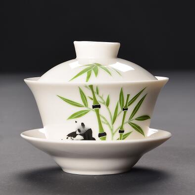 Dehua White Porcelain Gaiwan China Hand Painted Te... – Vicedeal