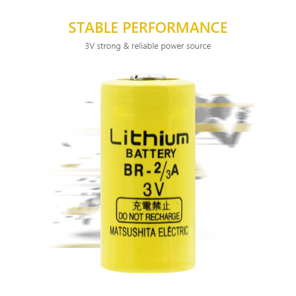 4Pcs Replacement BR2/3A Li-ion Battery 1200mAh BR-... – Grandado