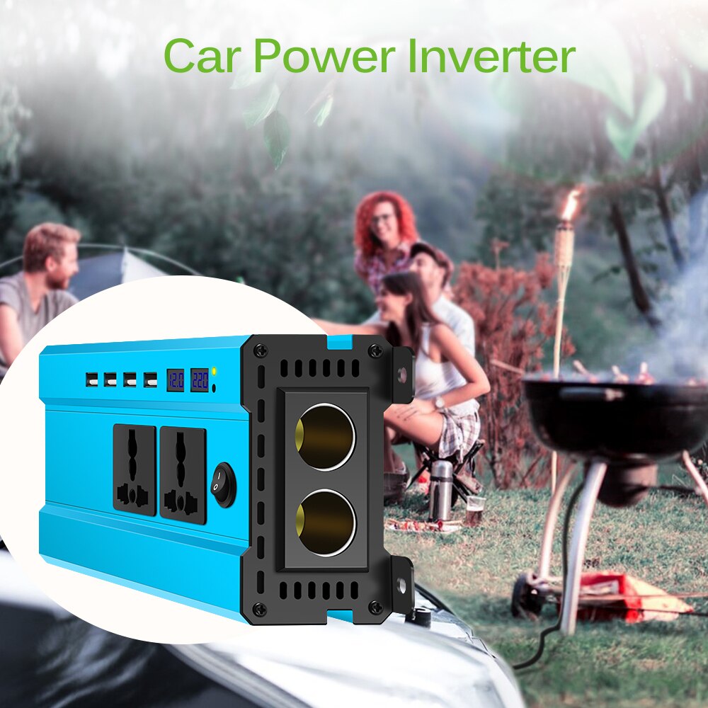 12V DC To 220V AC Cigarette Lighter Power Supply C... – Grandado