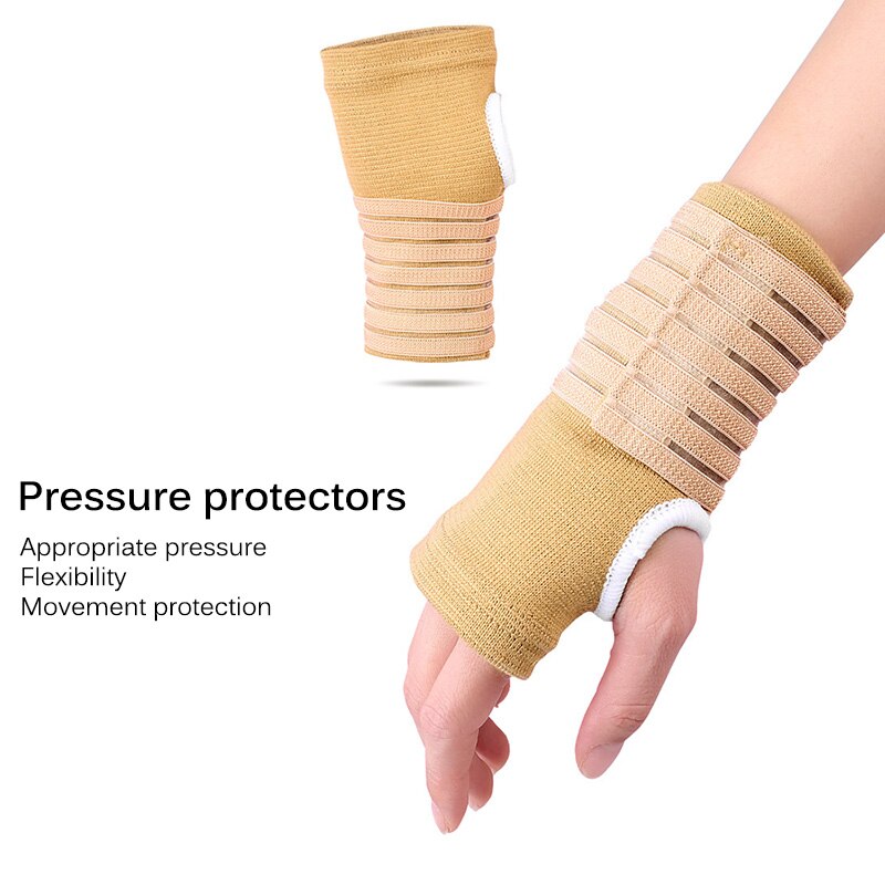 Sports Wrist Bandage Elastic Sports Safety Carpal ... – Grandado