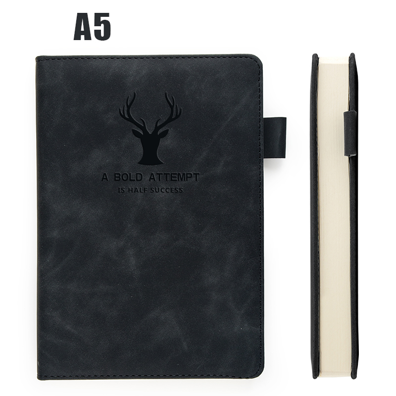 360 Pages Super Thick Wax Sense Leather A5 Noteboo... – Grandado