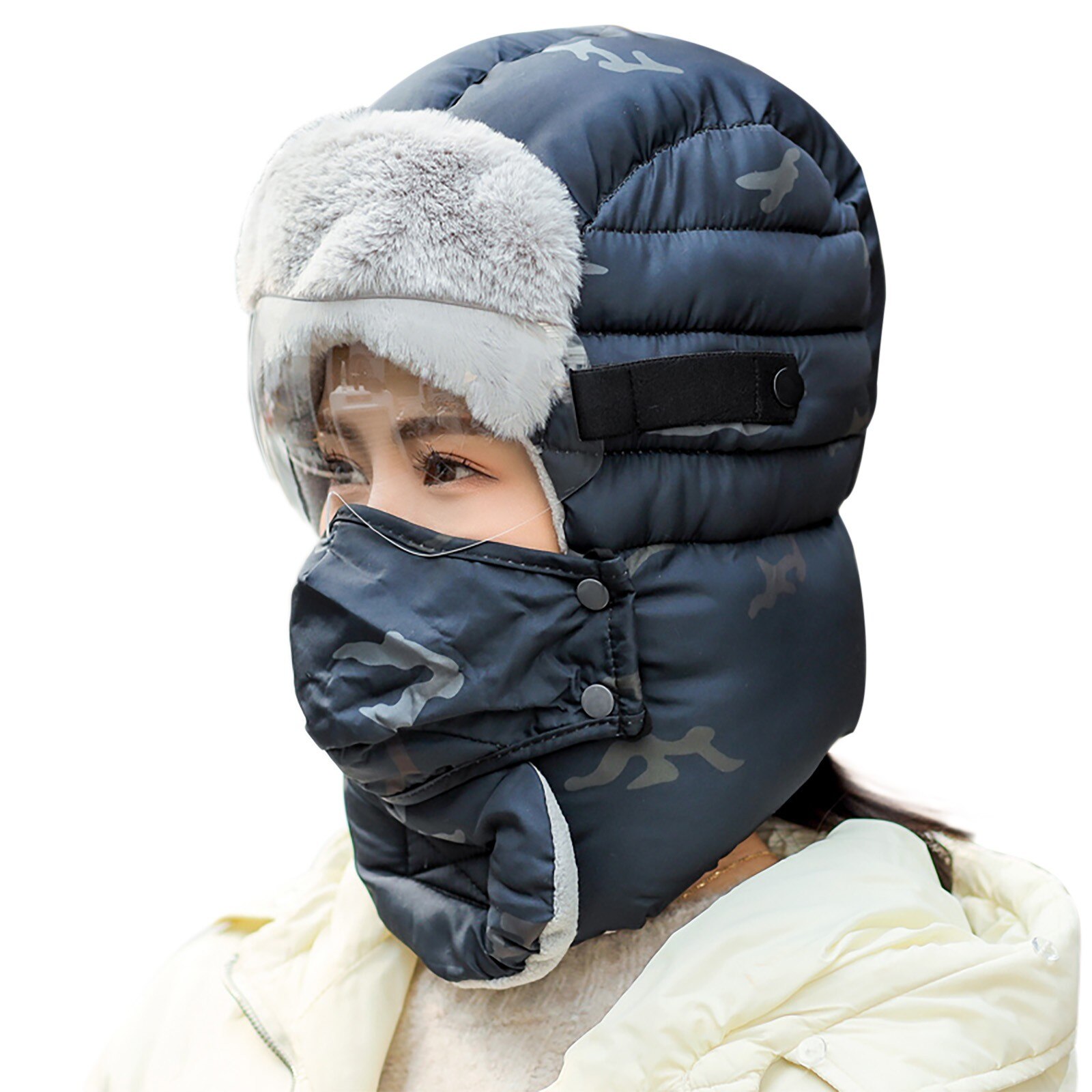 Verstelbare Winter Hoeden Voor Vrouwen Mannen Warm... – Vicedeal