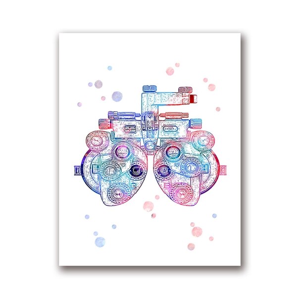 Trial Frame Optometrical Tools Art Optical Poster ... – Vicedeal