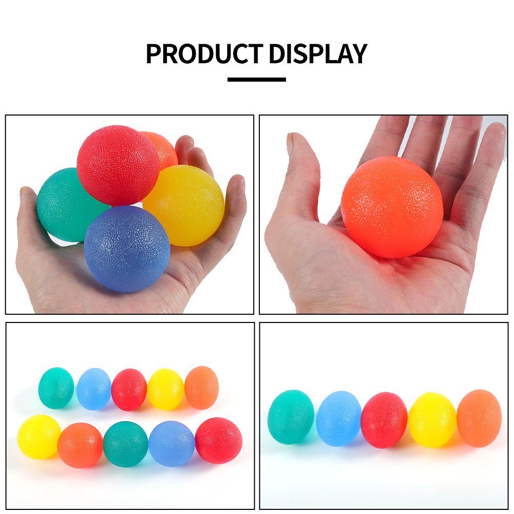 Silicone Hand Grip Ball Egg Fitness Hand Expander ... – Grandado