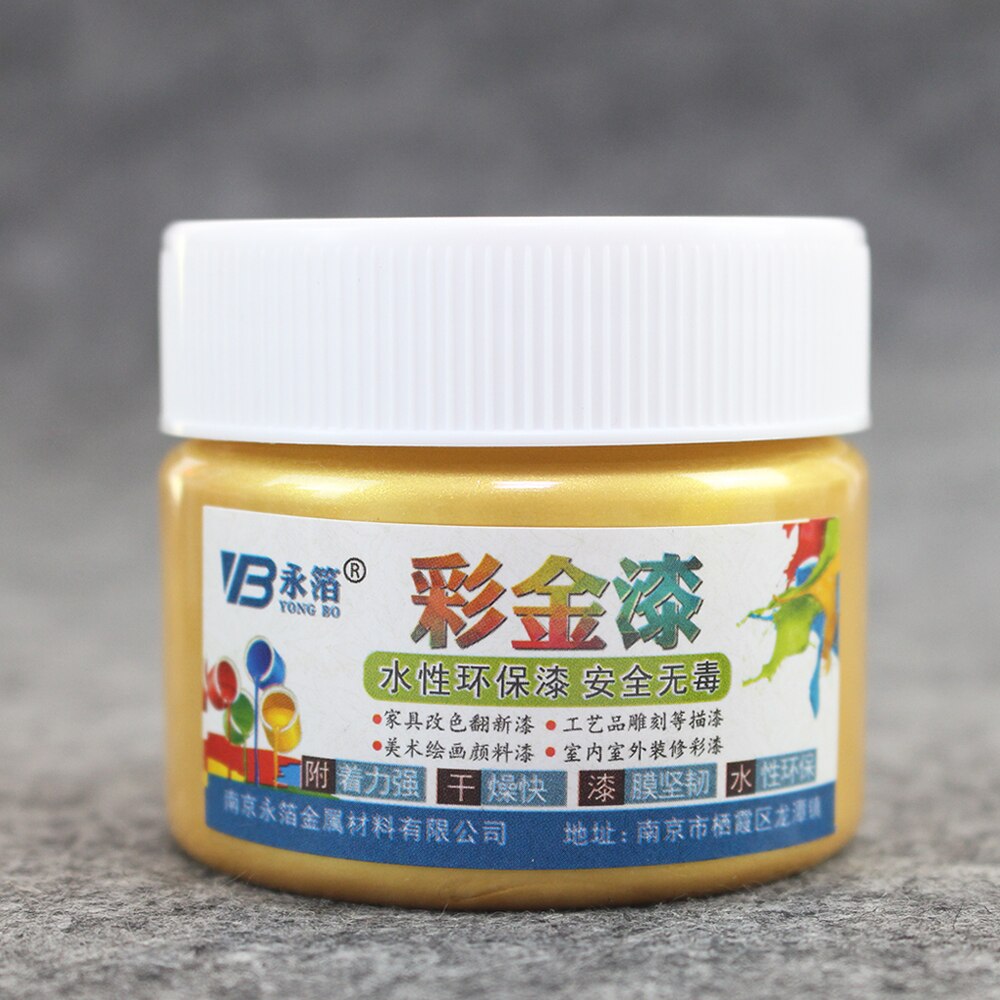 Gold Paint Water-based Paint Wood Varnish in Wall ... – Grandado