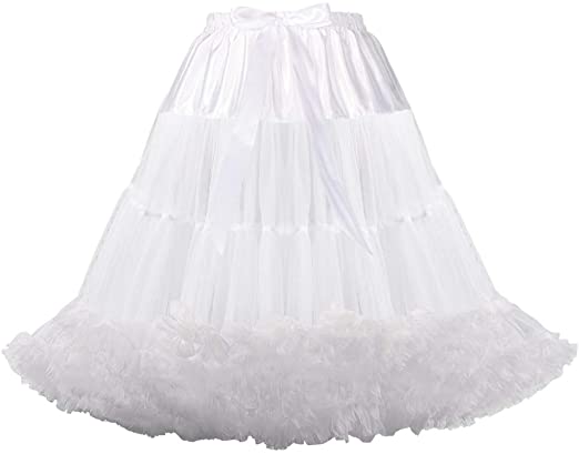 Witte Petticoat Puffy Tutu Onderrok Ballet Dans Pe... – Vicedeal