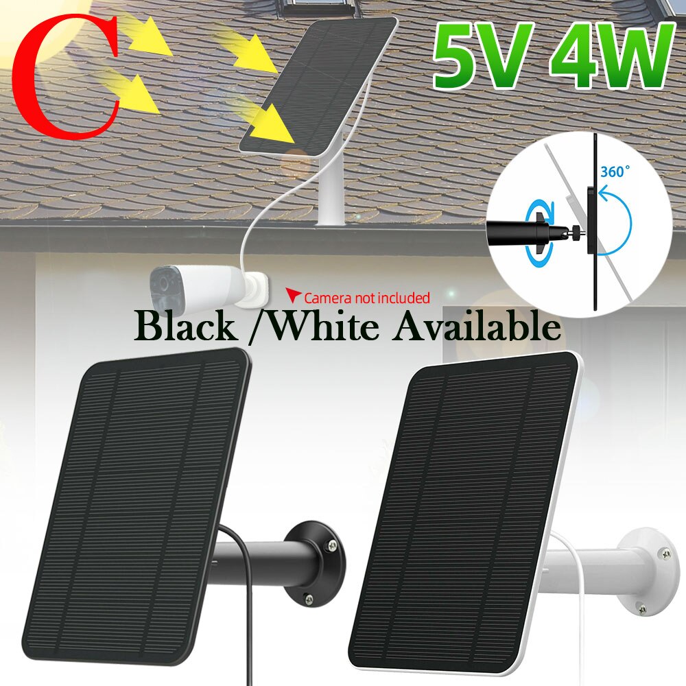 3W/4W/10W Summer Solar Panel for Security Camera 3... – Grandado