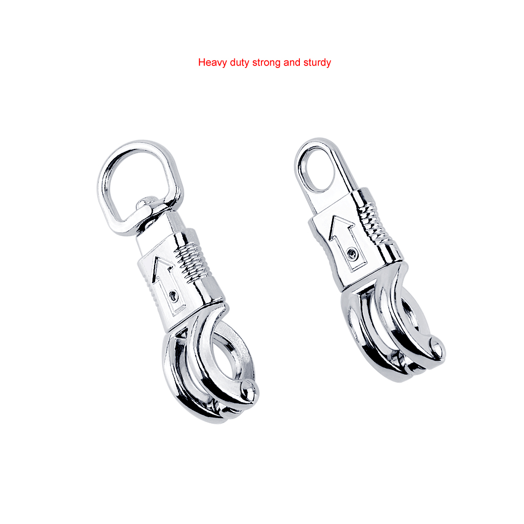 2PCS Equestrian Panic Hook Quick Release Clip Nick... – Grandado