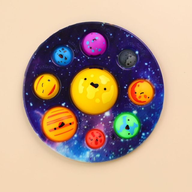 Solar System Simple Planet Dimple Poper Fidget Spa... – Grandado