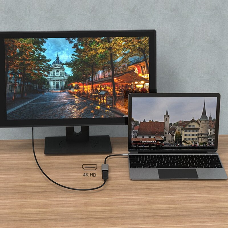 USB C to HDMI Adapter [4K @ 60Hz], USB Type C to H... – Grandado