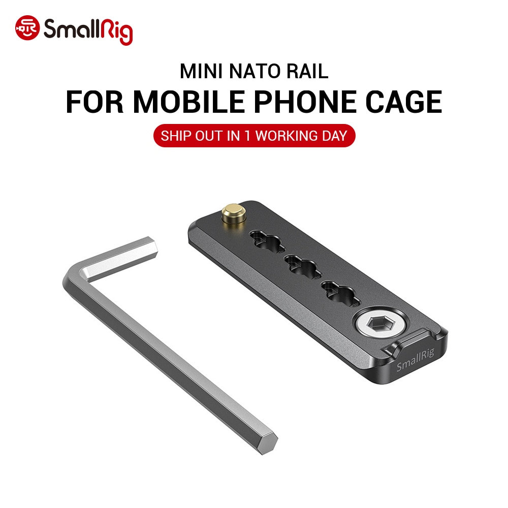 SmallRig Quick Release Mini Safety NATO Rail for M... – Grandado
