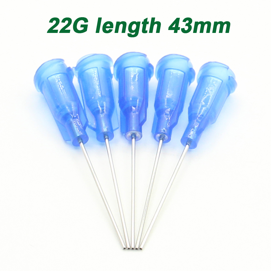 50pcs 22G length 43mm Precision passivated S.S. Di... – Grandado