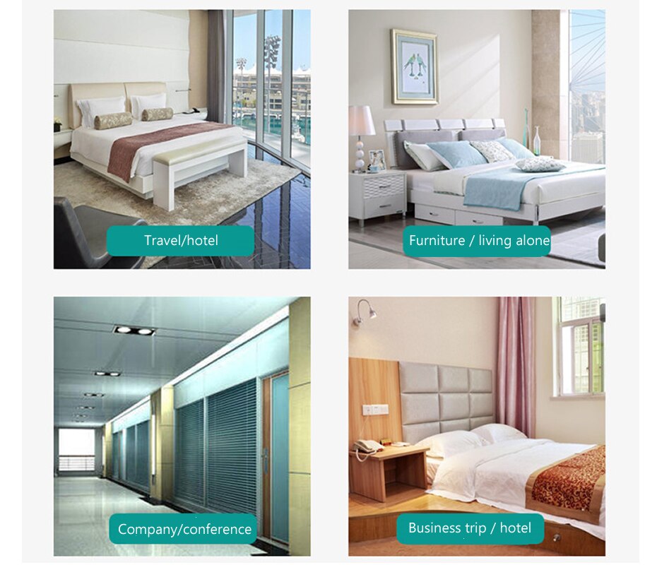 120DB Hotel Home Alarm System Wireless Security An... – Grandado