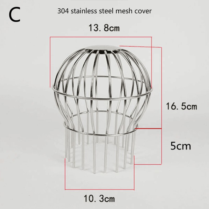 Floor drain cover balcony stainless steel roof dra... – Grandado