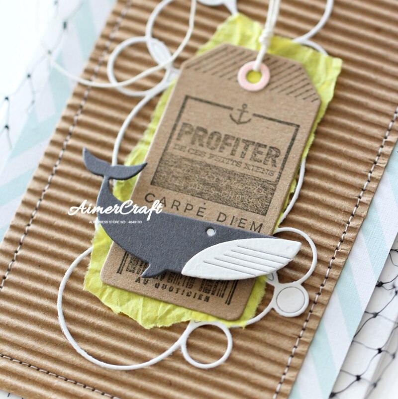 Walvis Dier Metalen Stansmessen Scrapbooking Stenc... – Grandado