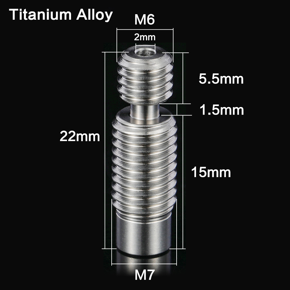3DSWAY V6 Titanium Alloy Heat Break All Metal Heat... – Vicedeal
