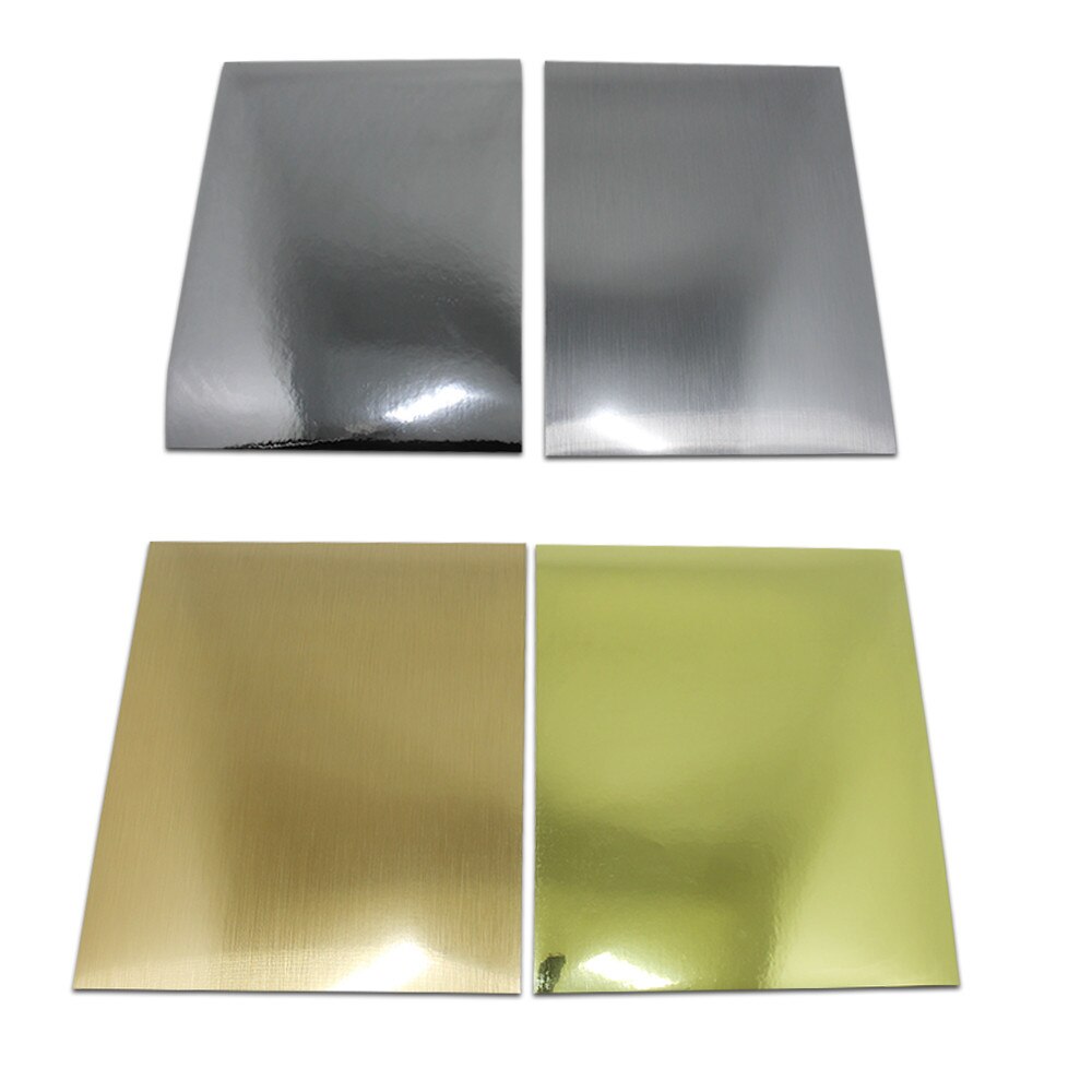 30pcs/lot Retail Gold / Silver Self Adhesive PET M... – Vicedeal