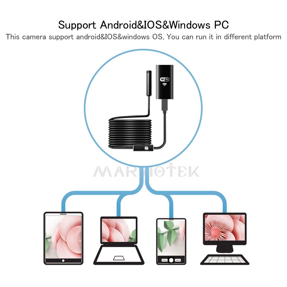 9mm wifi endoscoop camerabewaking mini camera hd ... – Grandado